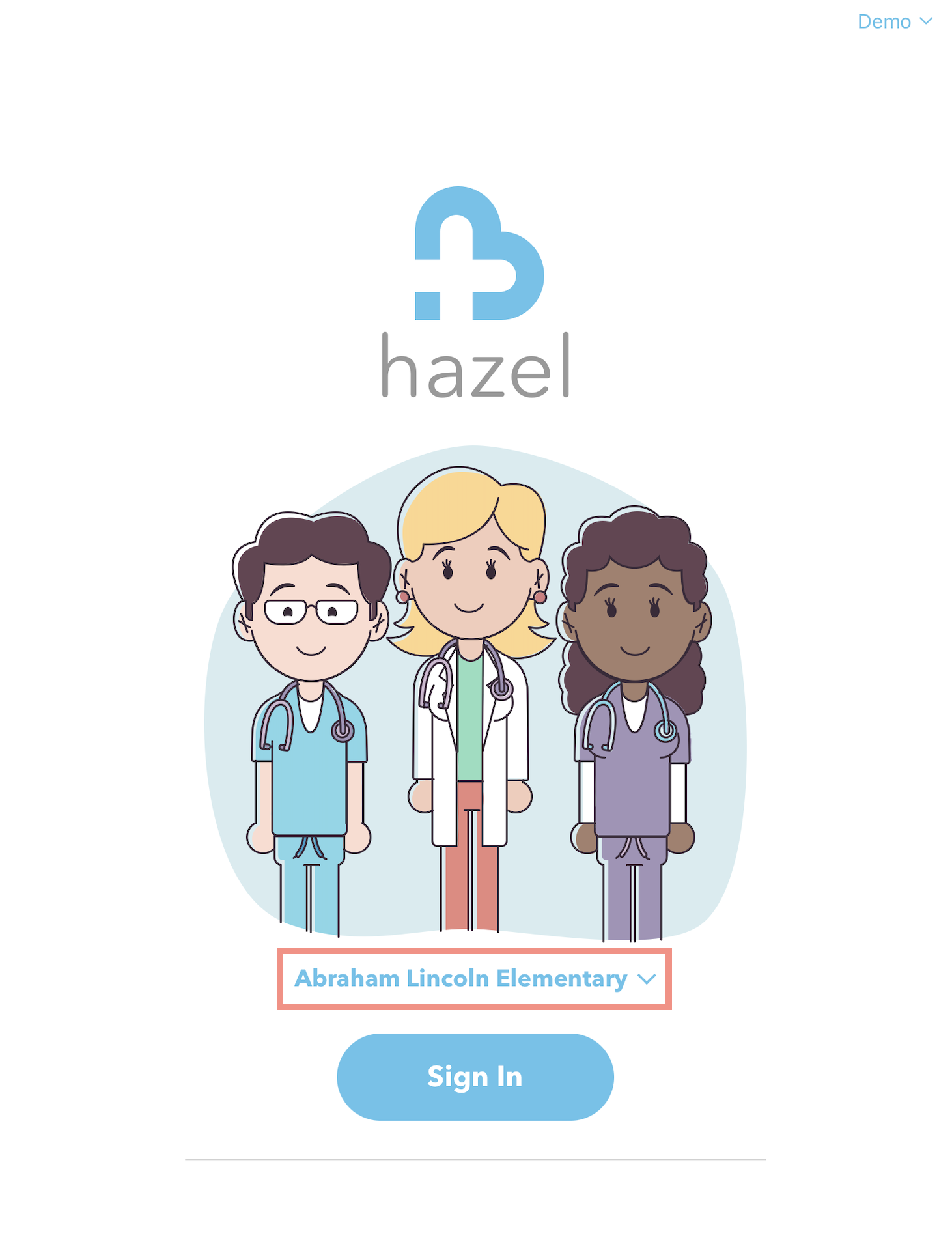 - Switching Clinics/ Schools on the iPad – Hazel Health